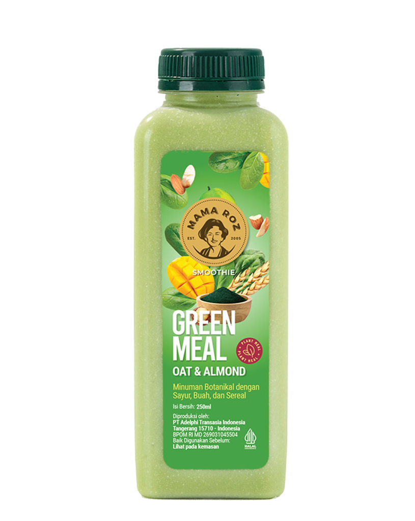 Green Meal Smoothie - Mama Roz Cold Press Juice
