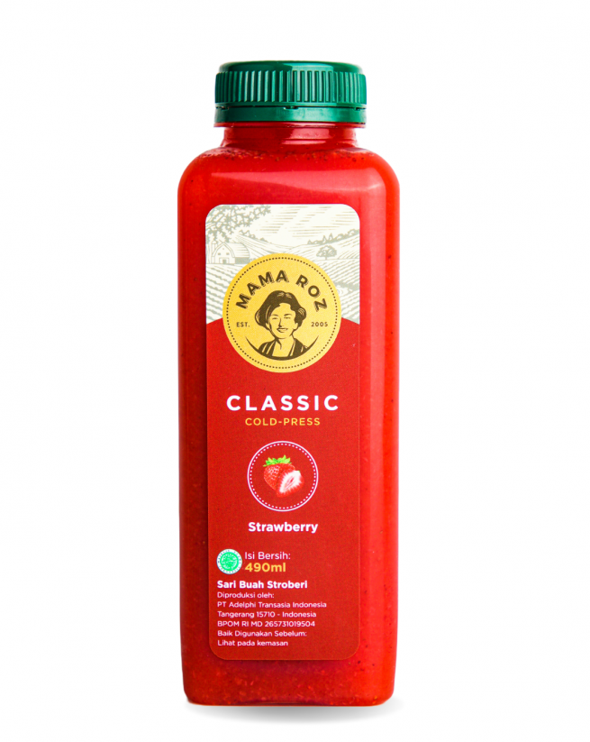 Strawberry - Mama Roz Cold Press Juice