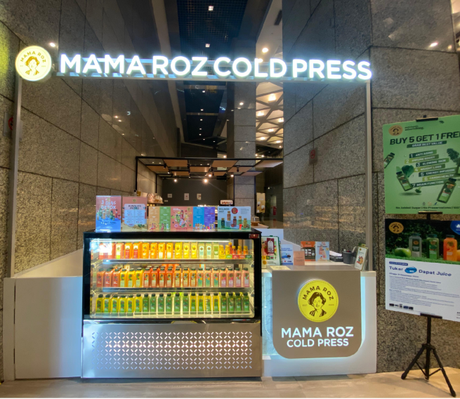 Outlet Mama Roz Cold Press Juice - Jakarta Tangerang Indonesia