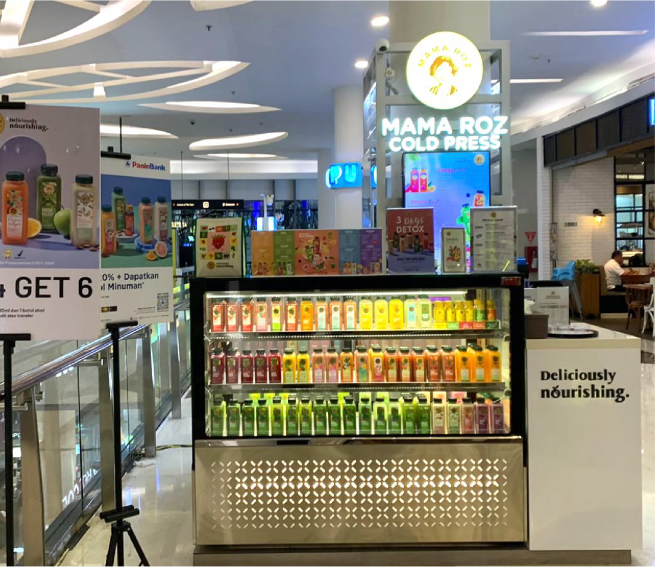 Outlet Mama Roz Cold Press Juice - Jakarta Tangerang Indonesia