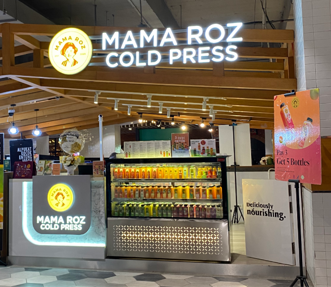 Outlet Mama Roz Cold Press Juice - Jakarta Tangerang Indonesia