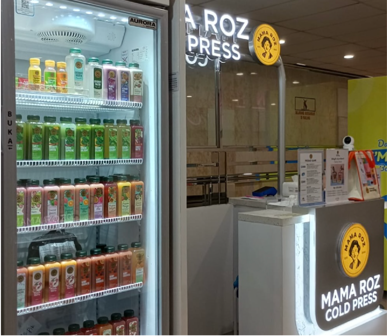 Outlet Mama Roz Cold Press Juice - Jakarta Tangerang Indonesia