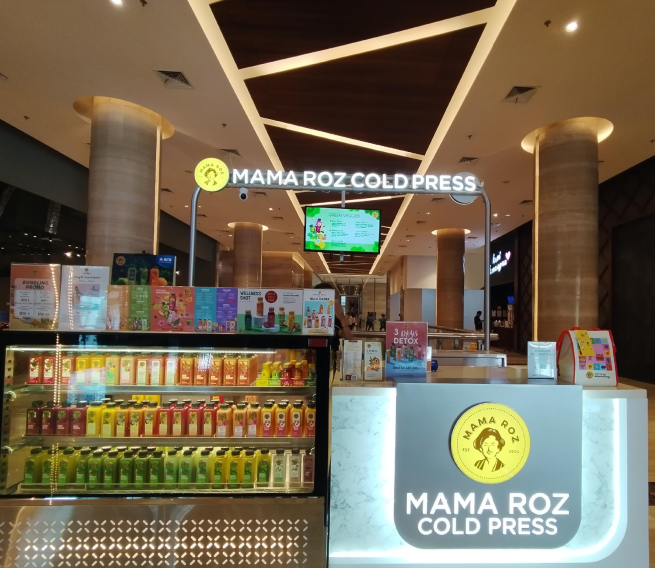 Outlet Mama Roz Cold Press Juice - Jakarta Tangerang Indonesia